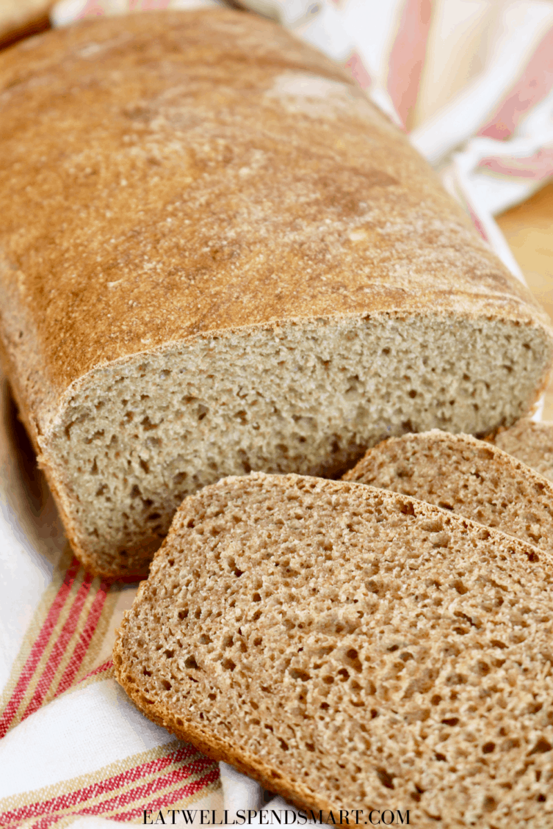 Soaked whole wheat bread - Eat Well Spend Smart