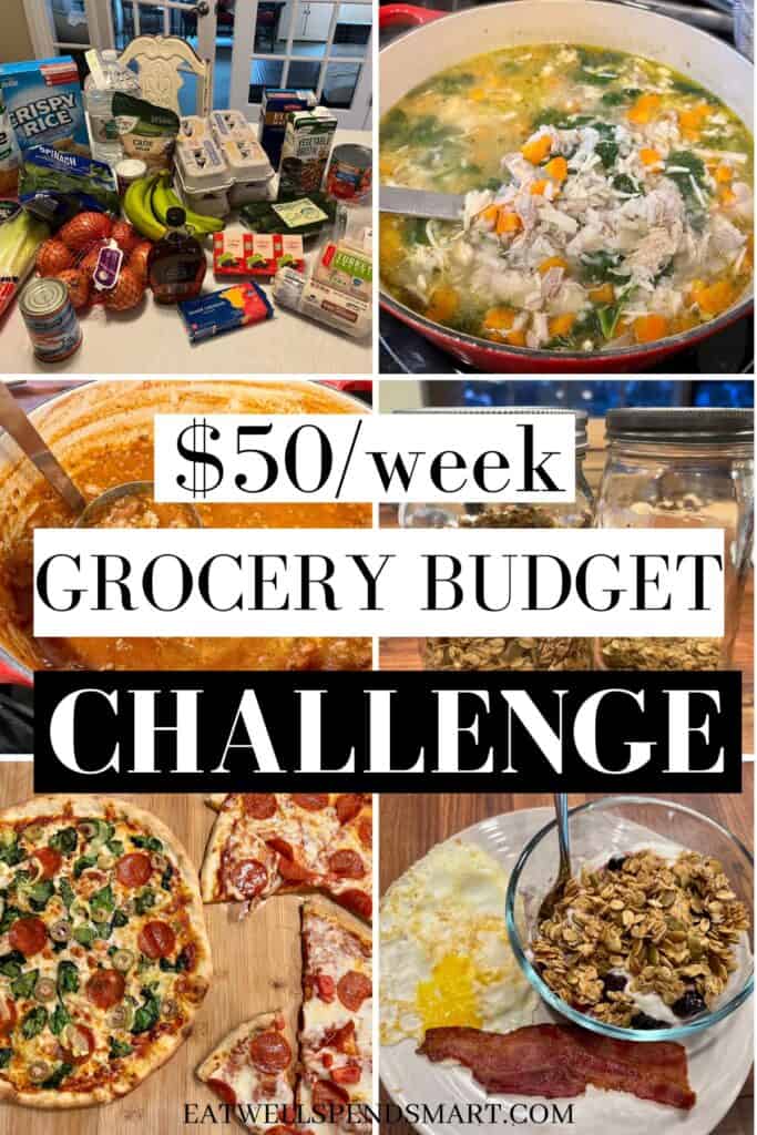$50 Grocery Budget Challenge - Eat Well Spend Smart