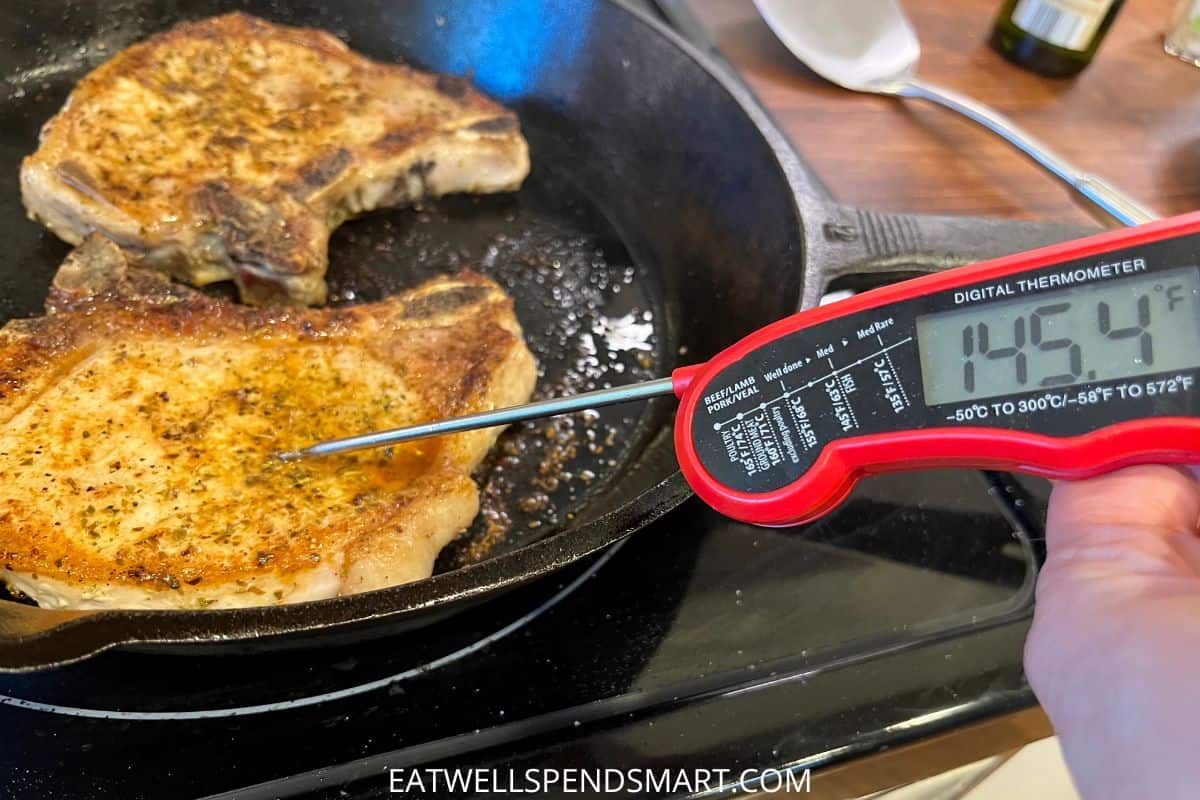 Perfect Pork: How to tell when a pork chop is done - Eat Well Spend Smart