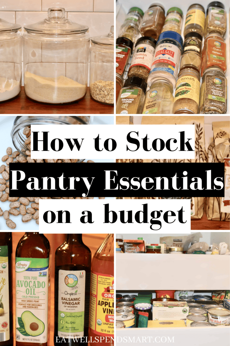 How to Stock Pantry Essentials on a Budget - Eat Well Spend Smart
